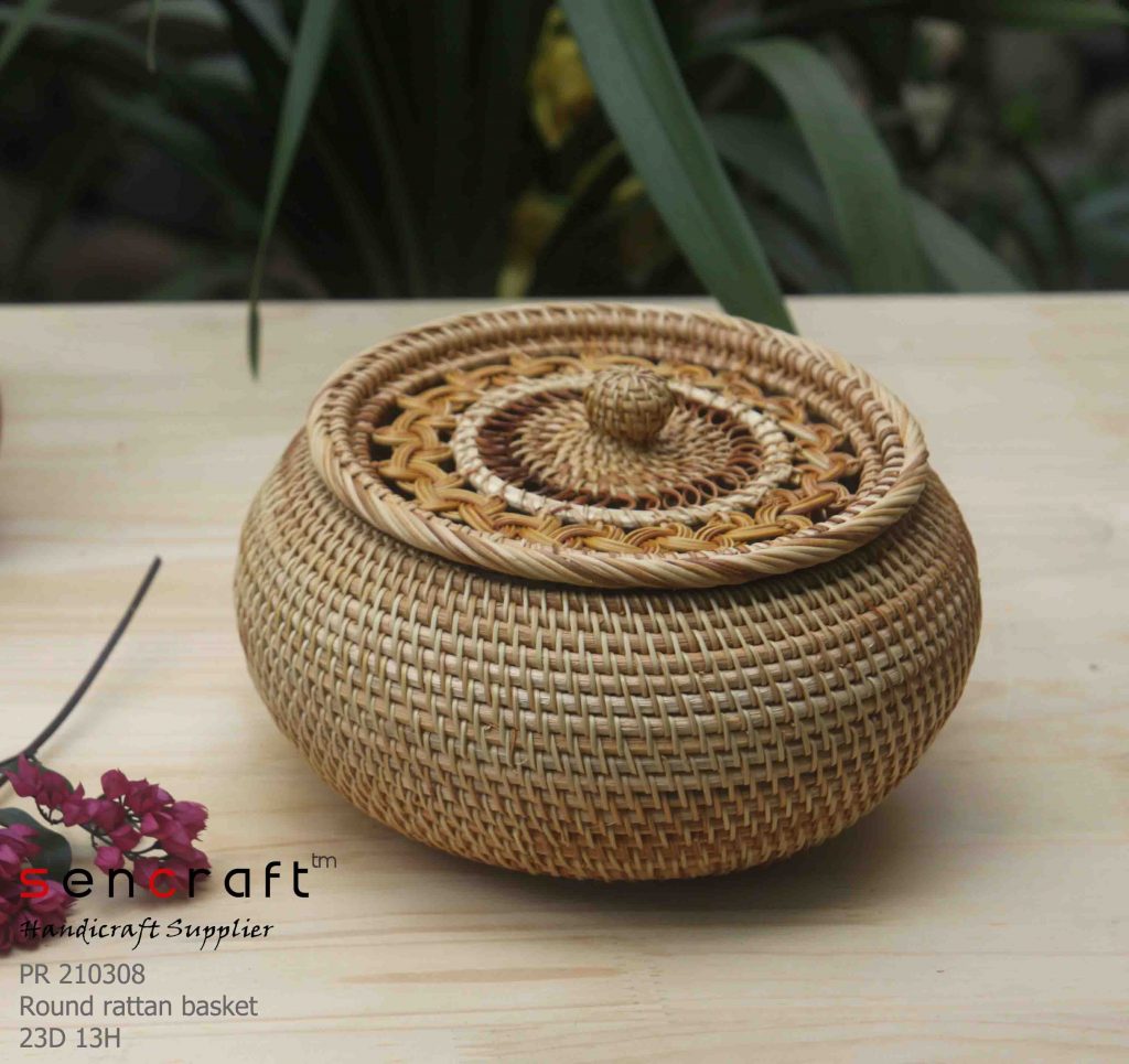 Rattan basket - Sencraft